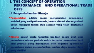 Operation strategic and process management | PPTX