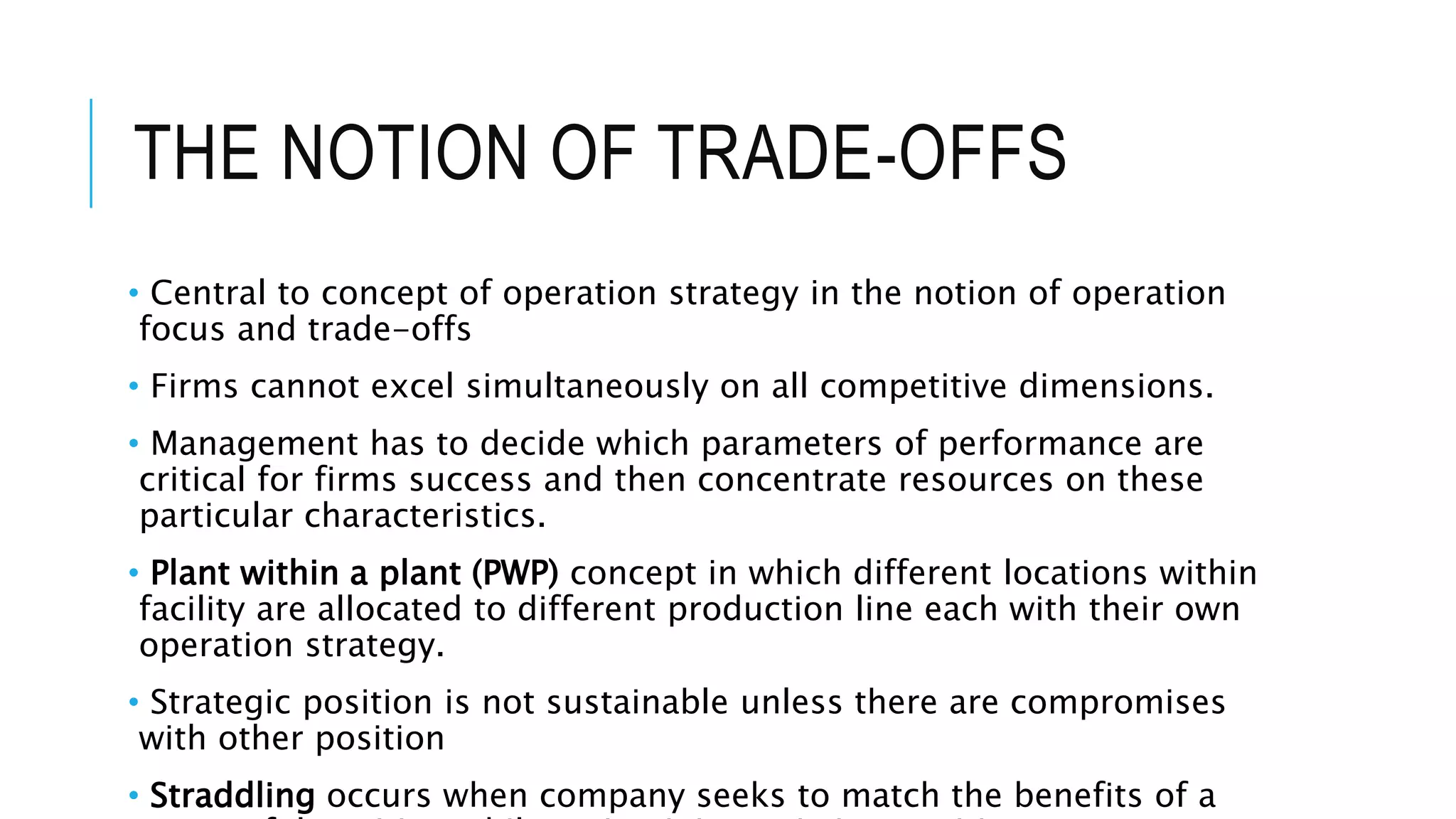 Operation strategy and competitiveness | PPTX