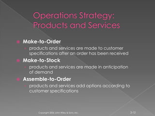 Operation strategy ppt | PPTX | Human Resources | Business