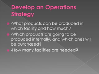 Operation strategy ppt | PPTX