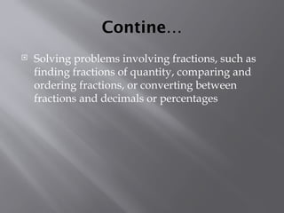 Operations with fractions. free download pptx | PPTX
