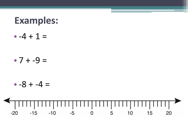 Operations with integers | PPTX