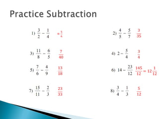 Operations with rational numbers | PPT
