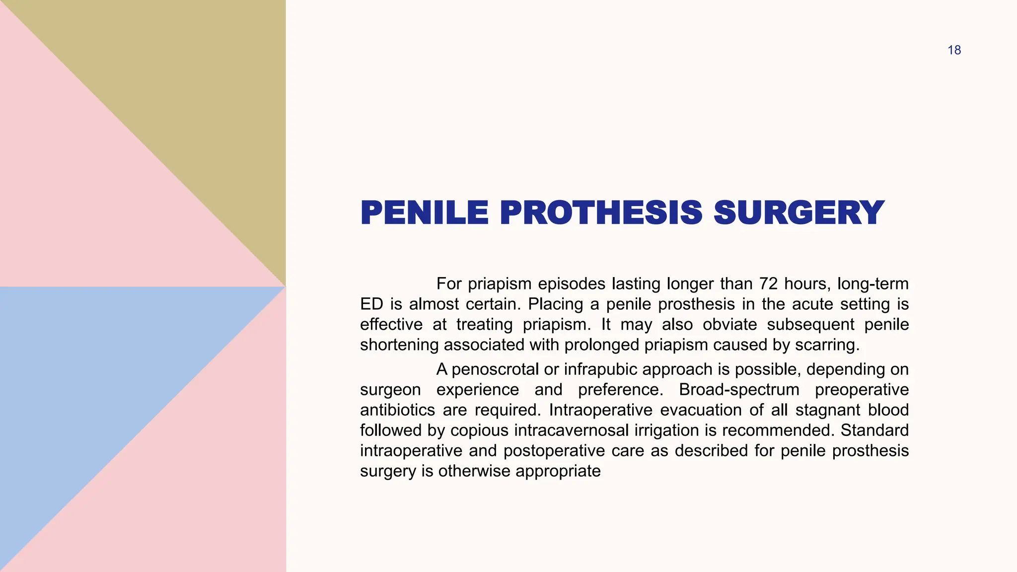 OPERATION TECHNIQUE about priaspsm in human | PPTX