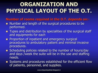 Operation theater | PPSX