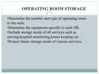 Operation theatre | PPTX
