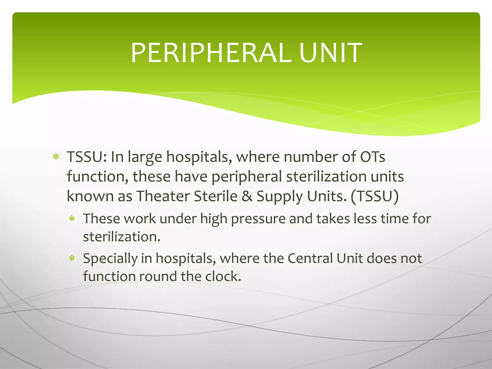 Operation theatre sterilization | PPTX