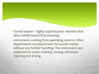 Operation theatre sterilization | PPTX