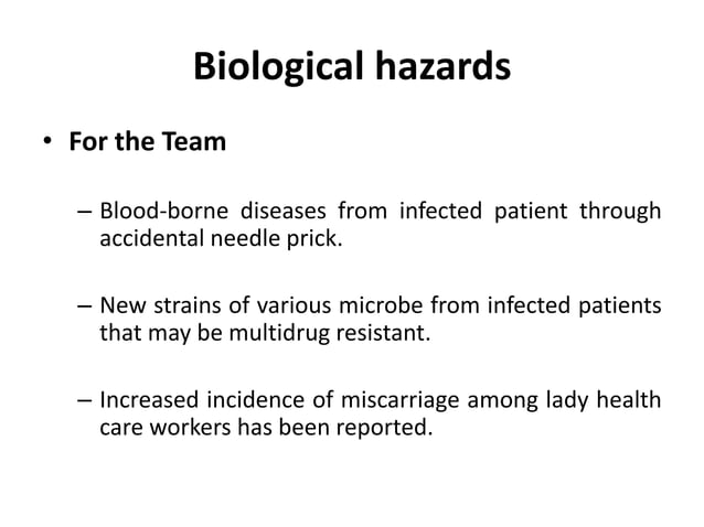 Operation theatre hazards | PPTX | Ear, Nose and Throat Conditions ...