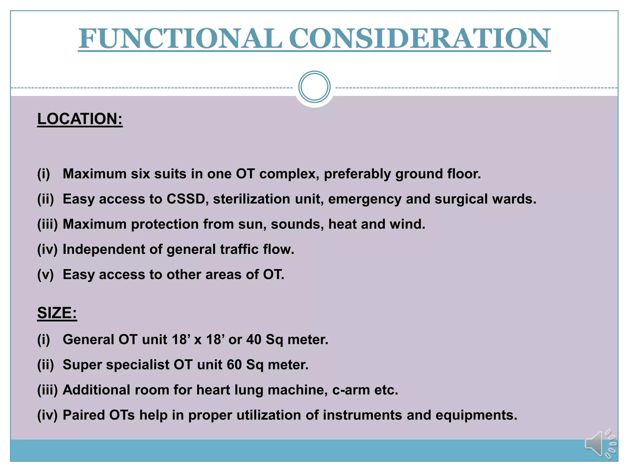 Operation theatre services | PPTX