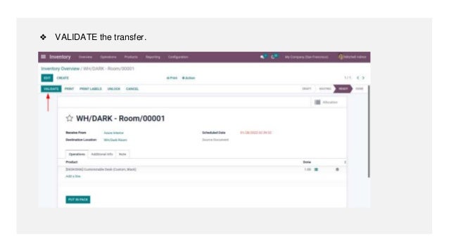 How to Configure Operations Types in Odoo 15 Inventory | PPT