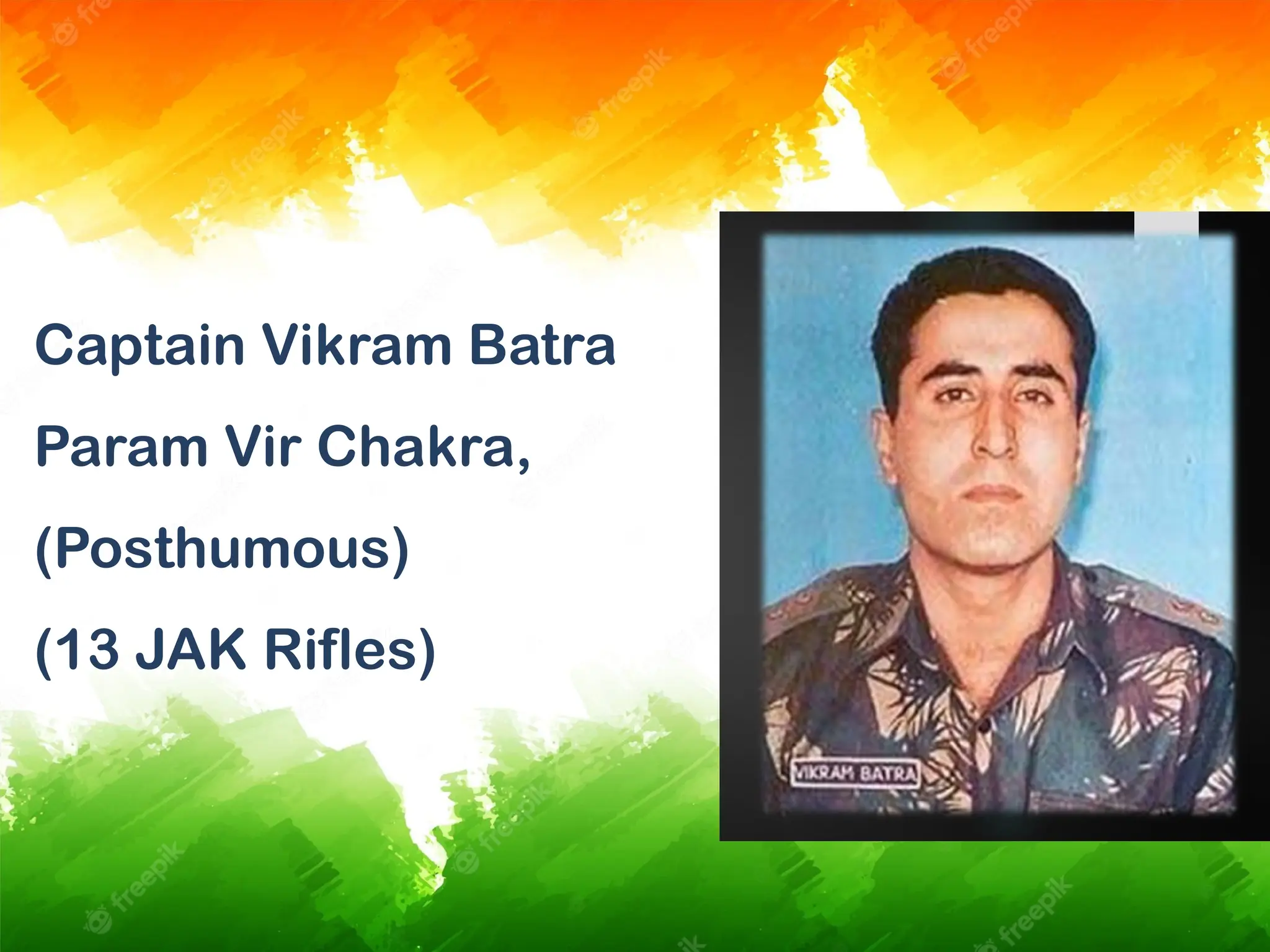 Kargil Vijay Diwas (The soldiers in the Kargil War) | PPTX