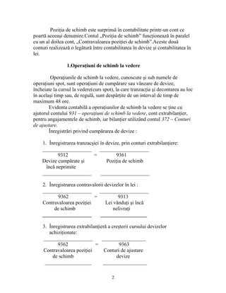 Operatiuni in devize | DOC