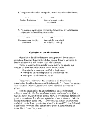 Operatiuni in devize | DOC