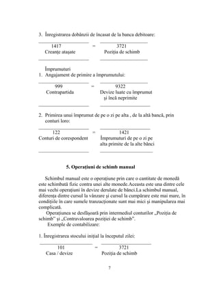 Operatiuni in devize | DOC