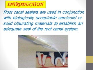 ROOT CANAL SEALERS | PPT