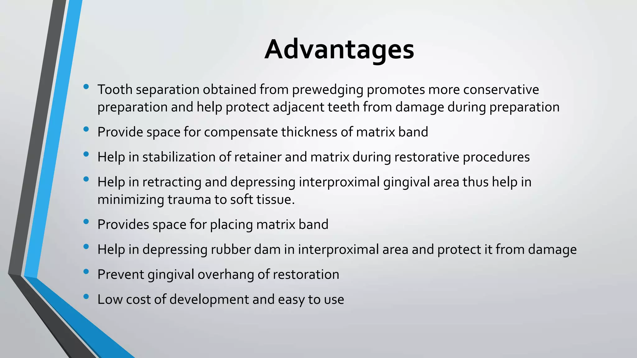 wedge and their technique and prewedging | PPTX