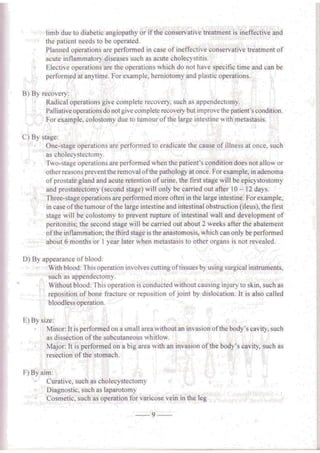 Operative surgery-1-Introduction | PDF