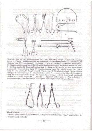 Operative surgery-1-Introduction | PDF
