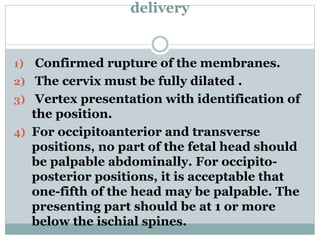 Operative delivery | PPTX