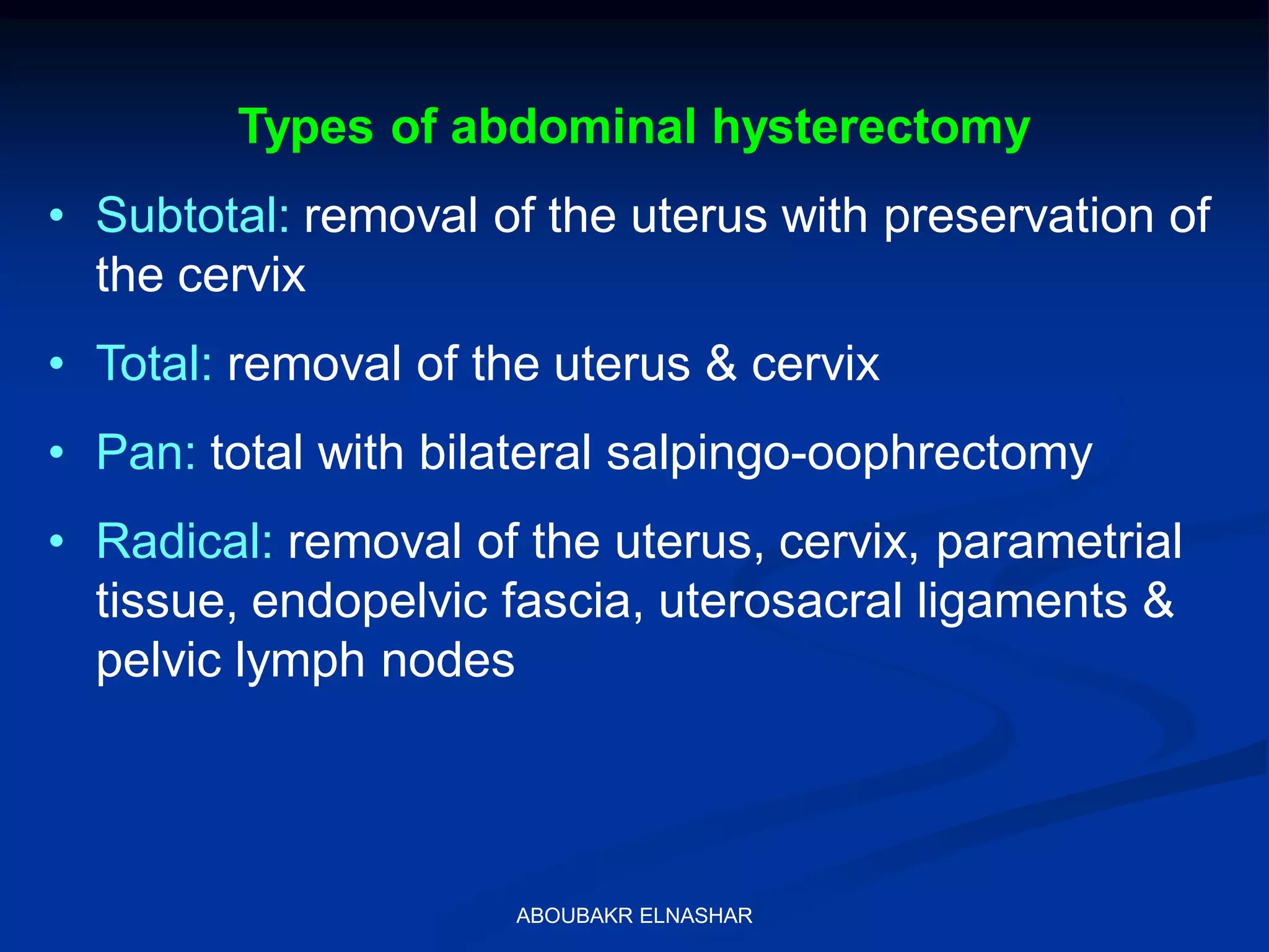 Operative gynecology | PDF