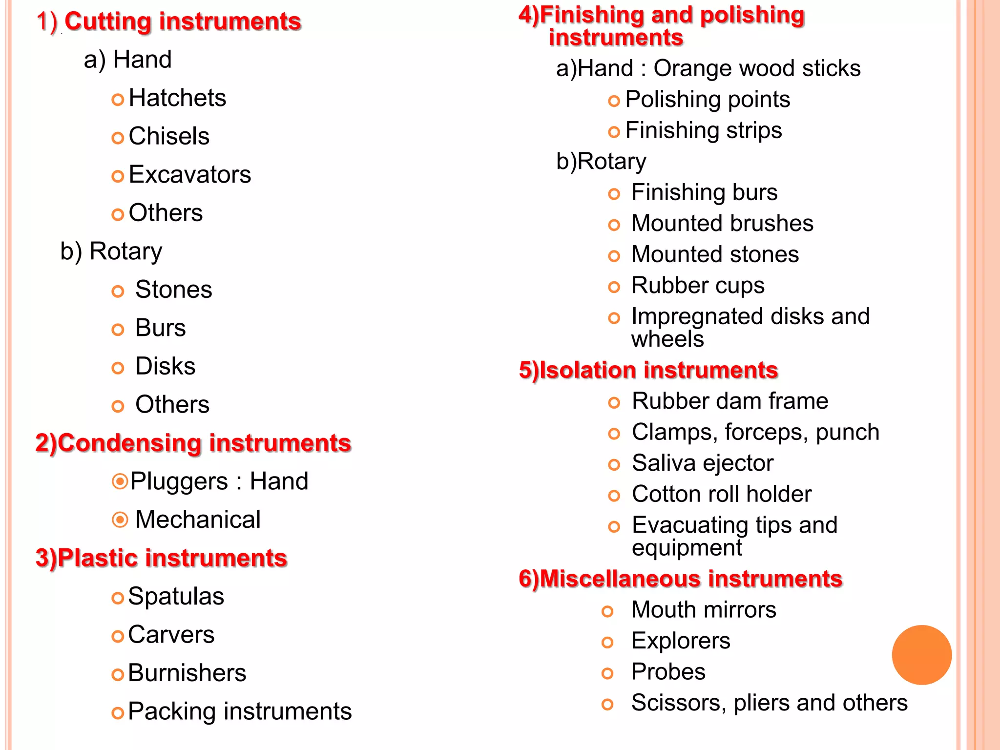 Operative hand instruments - DR SNEHA | PPTX