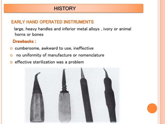 Operative hand instruments - DR SNEHA | PPTX