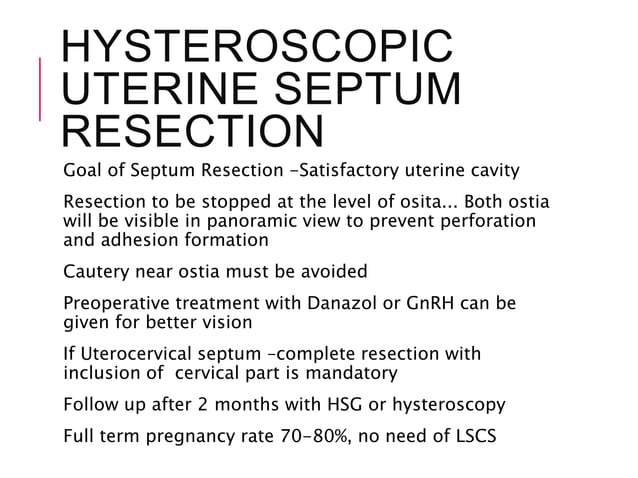 Operative hysteroscopy | PPTX