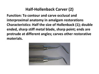 the most used dental instruments in dental operative and teeth filling ...