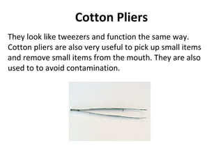 the most used dental instruments in dental operative and teeth filling ...