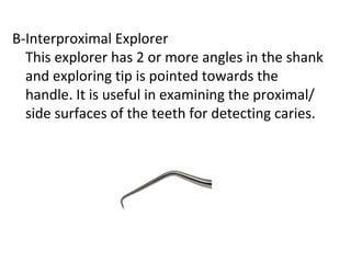 the most used dental instruments in dental operative and teeth filling ...