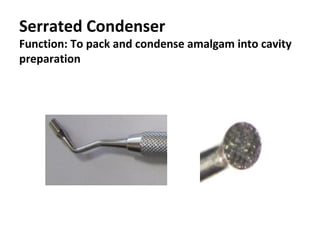 the most used dental instruments in dental operative and teeth filling ...