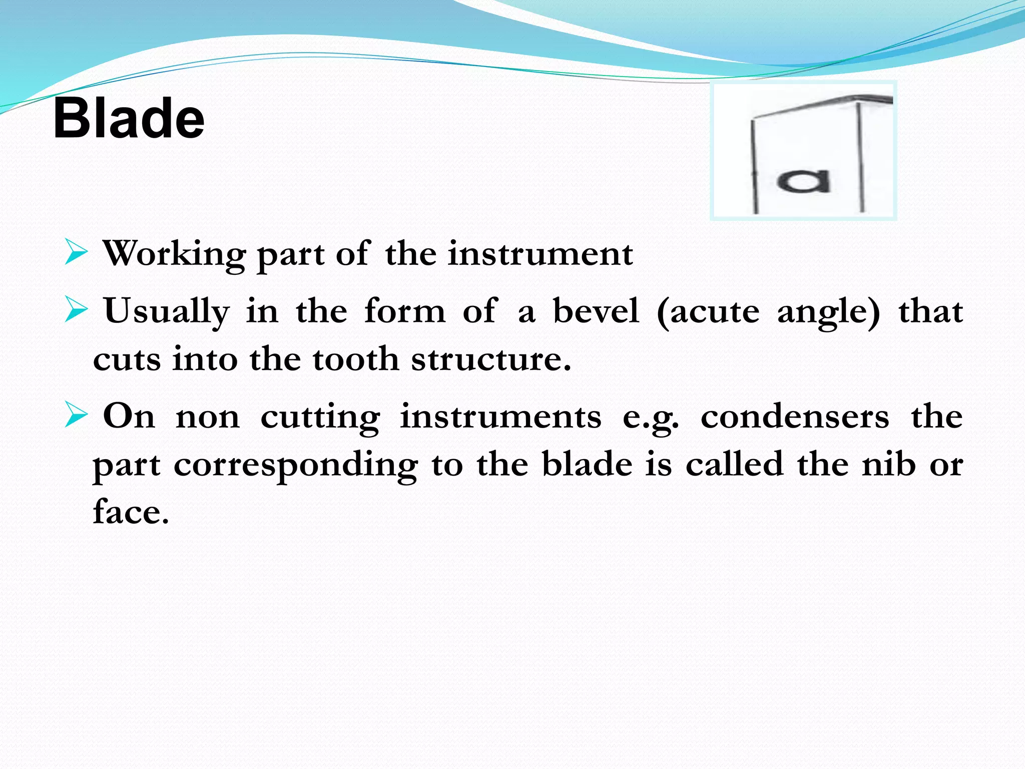 Operative instruments in Conservative Dentistry & Endodontics | PPTX