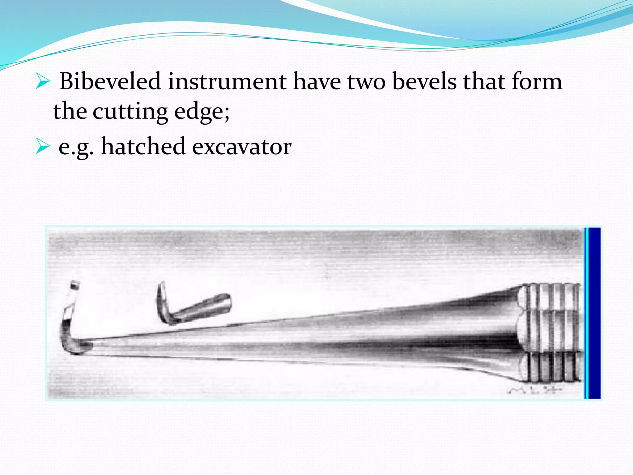 Operative instruments in Conservative Dentistry & Endodontics | PPTX