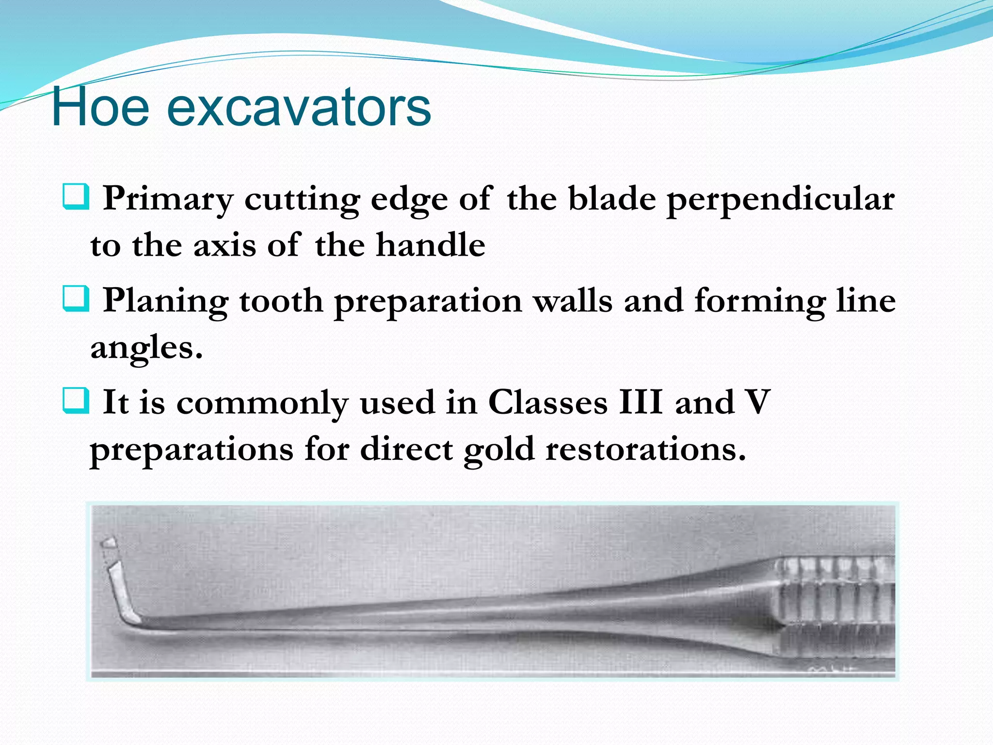 Operative instruments in Conservative Dentistry & Endodontics | PPTX