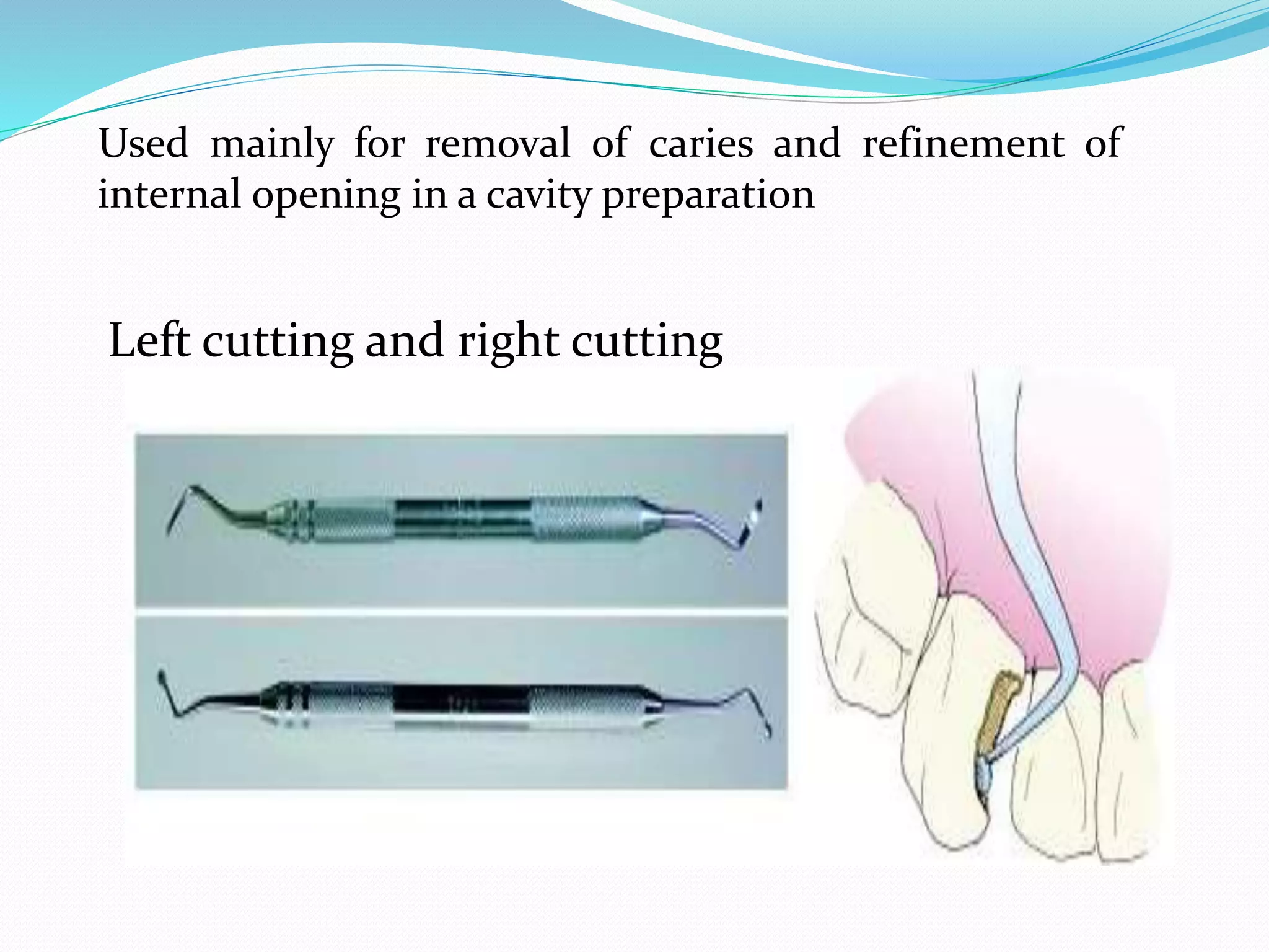 Operative instruments in Conservative Dentistry & Endodontics | PPTX