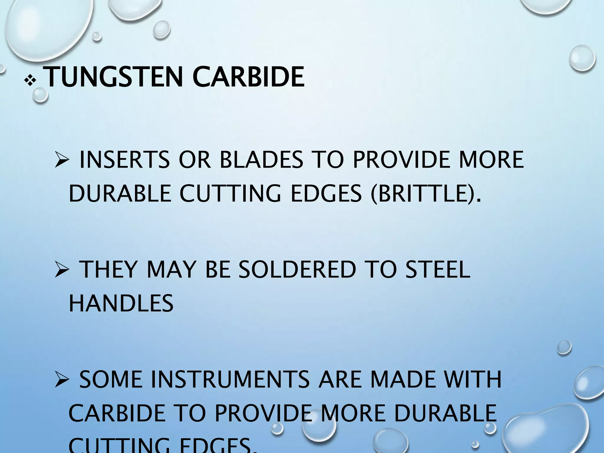 Operative instruments in Conservative Dentistry & Endodontics | PPTX