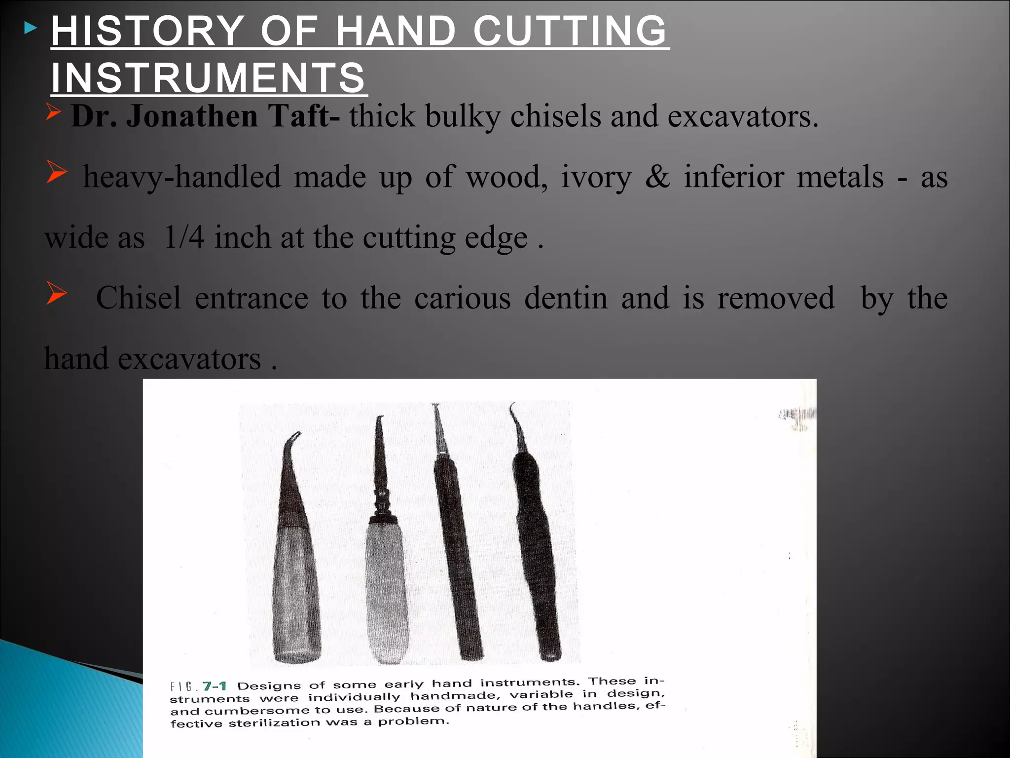 cutting instruments in operative dentistry by dr. jagadeesh kodityala | PPT