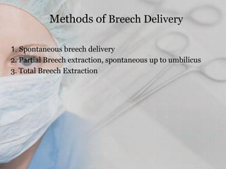 Operative obstetrics | PPTX