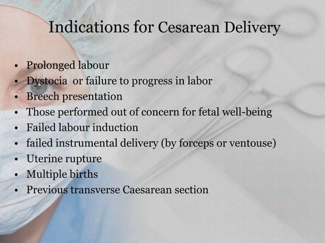 Operative obstetrics | PPTX