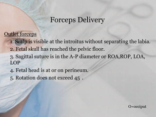 Operative obstetrics | PPTX