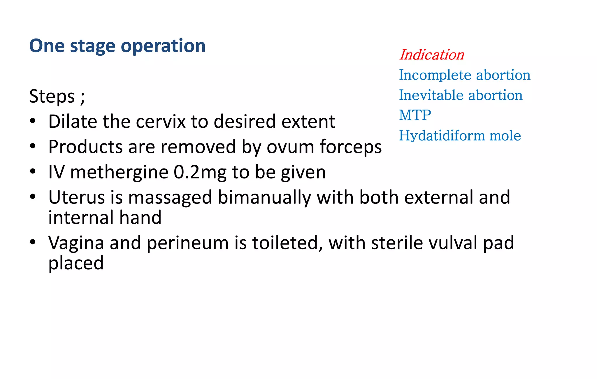 Operative procedure in obstetric | PPTX
