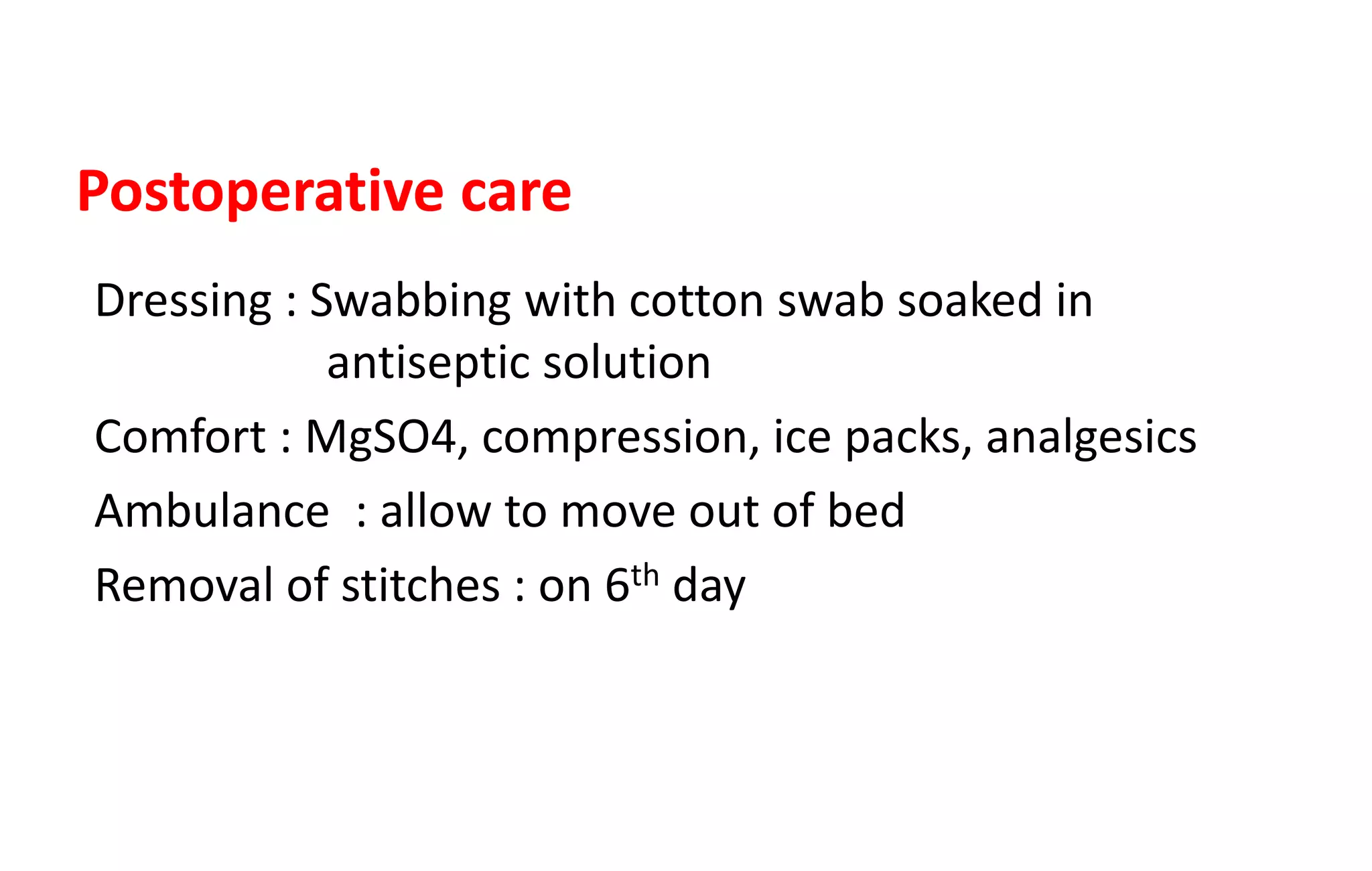 Operative procedure in obstetric | PPTX
