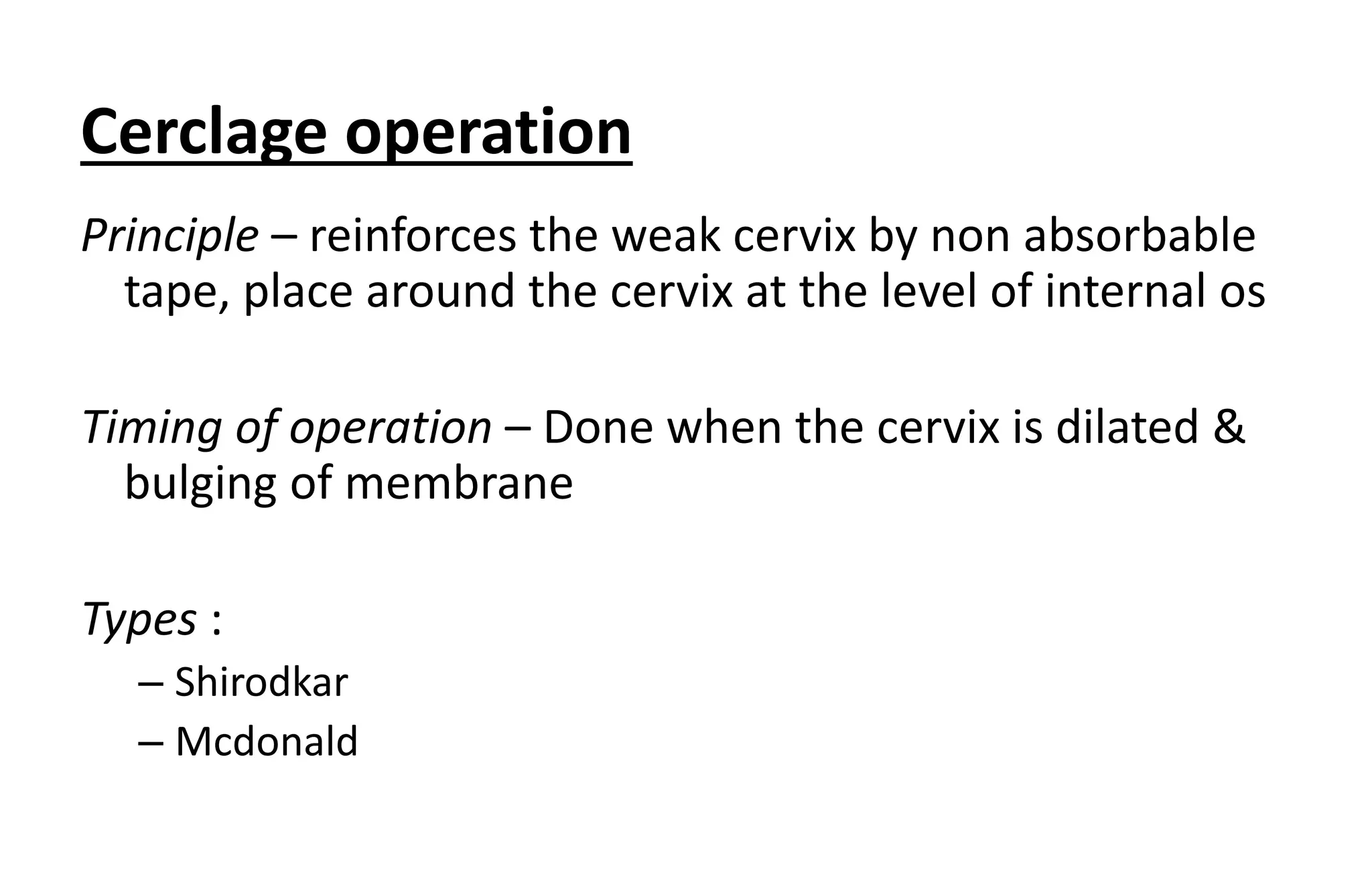 Operative procedure in obstetric | PPTX