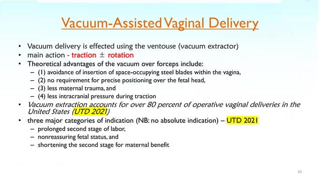 Operative Vaginal Deliveries - 2021 | PDF | Pregnancy | Reproductive Health