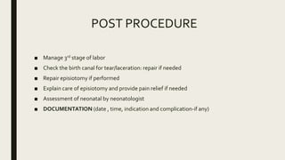 Operative vaginal delivery | PPT