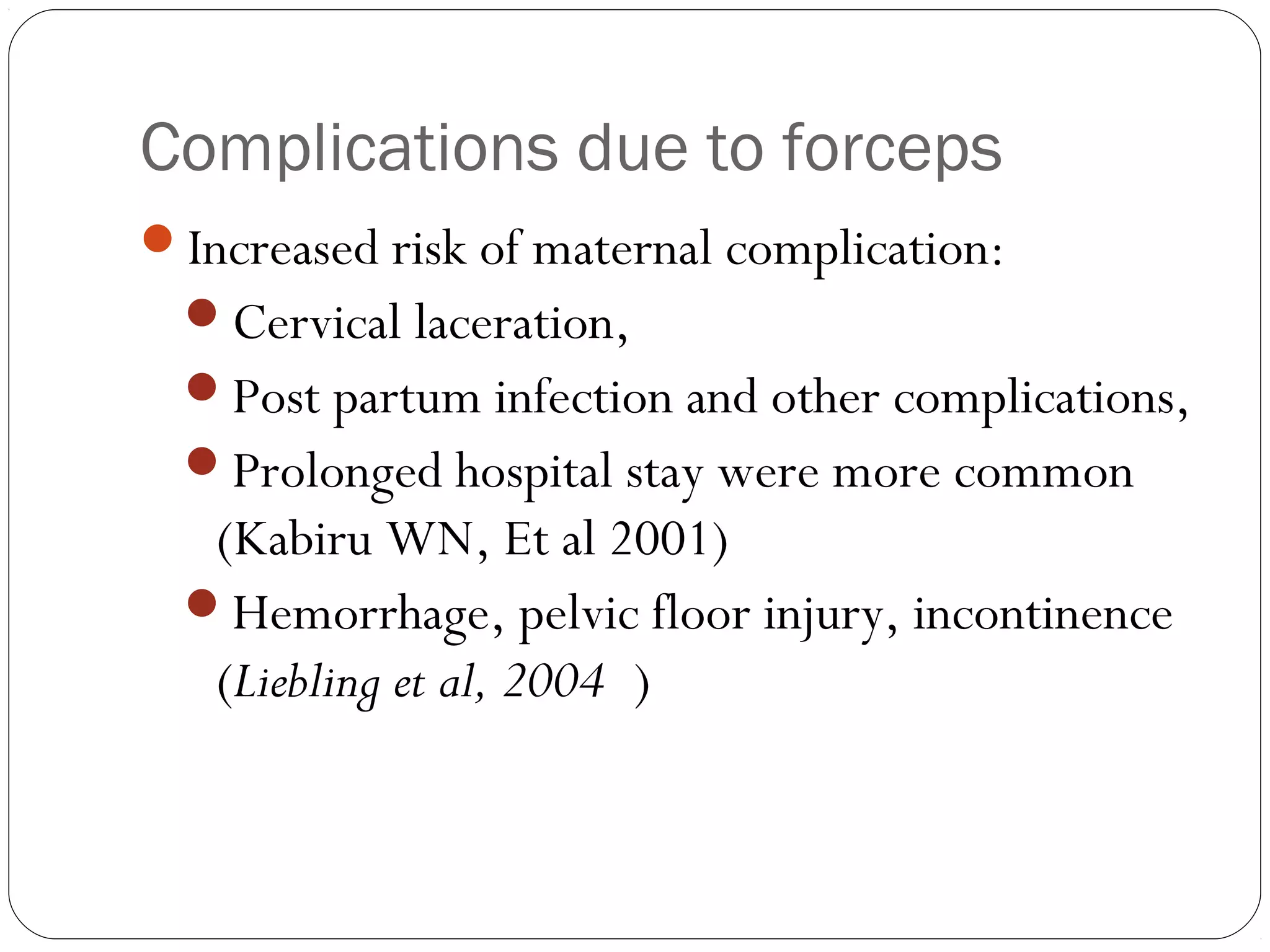 Operative vaginal delivery | PPT