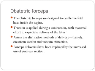Operative vaginal delivery | PPT