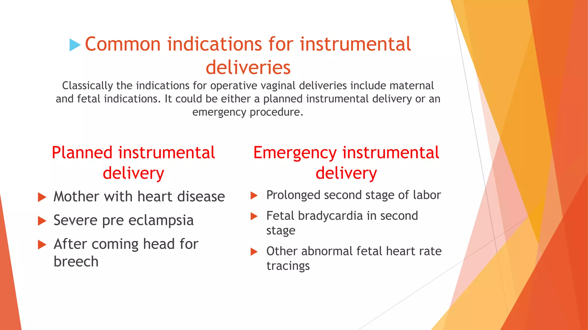 Operative Vaginal Delivery | PPTX