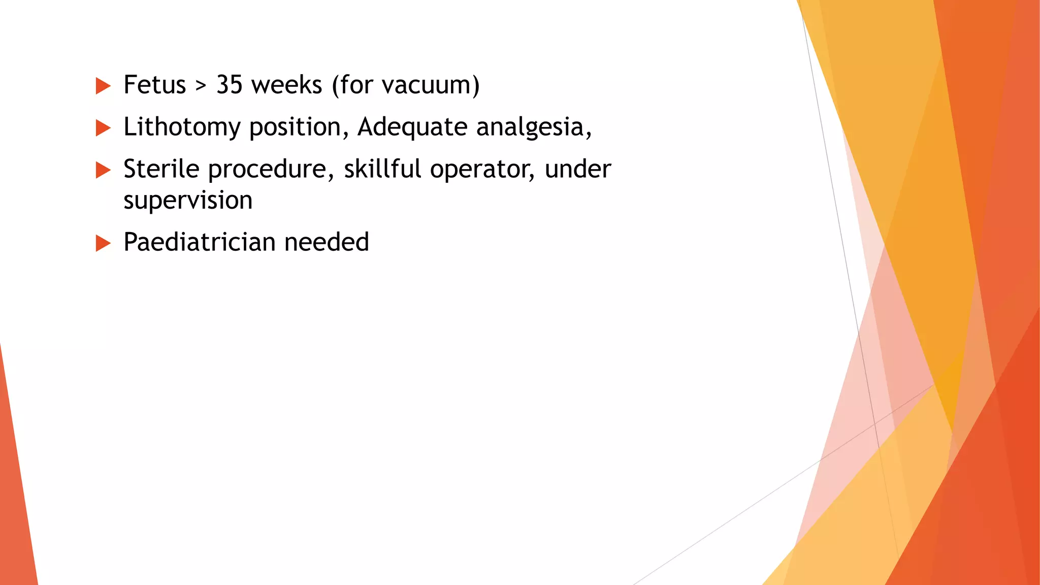 Operative Vaginal Delivery | PPTX